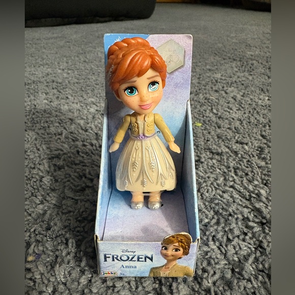 Disney | Toys | Nwt Disneys Princess Anna From Frozen Figurine Doll ...